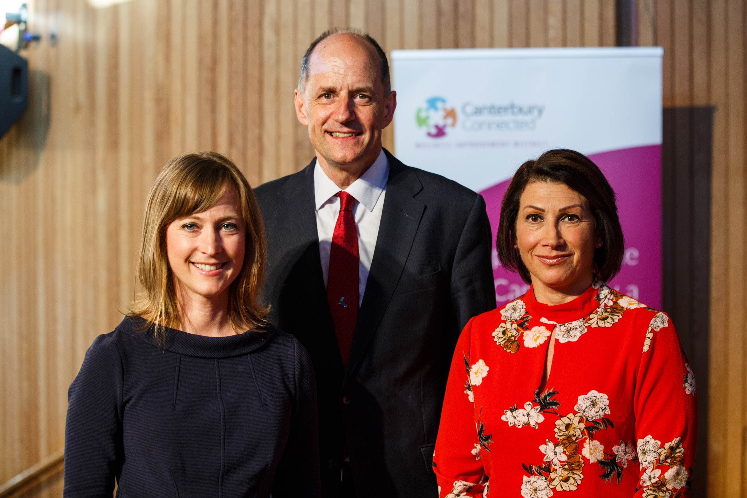 BID AGM Lisa Carlson Clive Relf Diane Wehrle - Canterbury Bid